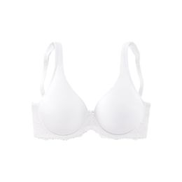 Lascana Damen T-Shirt-BH, wei&szlig;, Gr&ouml;&szlig;e 95C