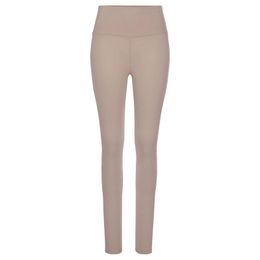 Lascana Damen Leggings, beige, Gr&ouml;&szlig;e 32/34