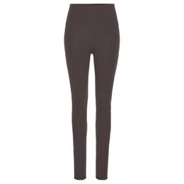 Lascana Damen Leggings, braun, Gr&ouml;&szlig;e 40/42