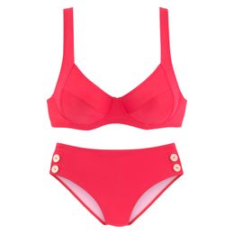 Vivance Damen B&uuml;gel-Bikini, knallrot, Gr&ouml;&szlig;e 46D