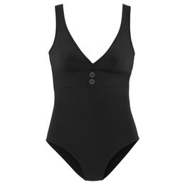 Vivance Damen Badeanzug, schwarz, Gr&ouml;&szlig;e 44C/D