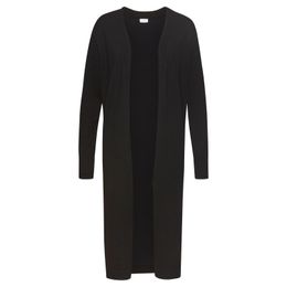Lascana Damen Cardigan, schwarz, Gr&ouml;&szlig;e 36/38
