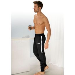 Bench. Loungewear Herren Sweathose, schwarz, Gr&ouml;&szlig;e 60/62