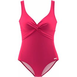 Lascana Damen Badeanzug, rot, Gr&ouml;&szlig;e 40D