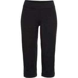 H.I.S. H.I.S Damen Caprihose, schwarz, Gr&ouml;&szlig;e 48/50