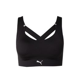 Puma Sport-BH Damen Größe L schwarz / weiß