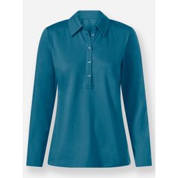 WITT Damen Poloshirt aus Baumwoll-Qualit&auml;t, topas, Gr&ouml;&szlig;e 50