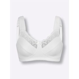 w&auml;schepur w&auml;schepur Damen Entlastungs-BH ohne B&uuml;gel, wei&szlig;, Gr&ouml;&szlig;e 110B