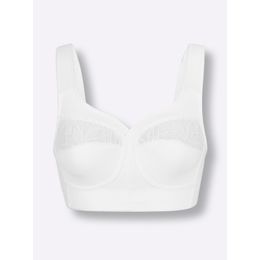 w&auml;schepur w&auml;schepur Damen Entlastungs-BH ohne B&uuml;gel, wei&szlig;, Gr&ouml;&szlig;e 110D
