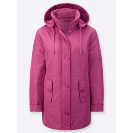 WITT Damen Jacke mit abzippbarer Kapuze, erika, Gr&ouml;&szlig;e 38