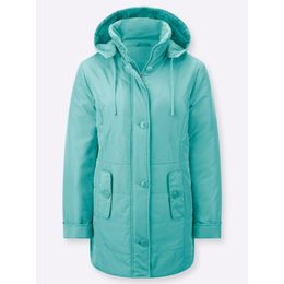 WITT Damen Jacke mit abzippbarer Kapuze, salbei, Gr&ouml;&szlig;e 38