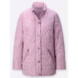 WITT Damen Steppjacke mit Stehkragen, mauve, Gr&ouml;&szlig;e 38