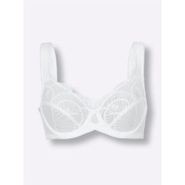 w&auml;schepur w&auml;schepur Damen B&uuml;gel-BH, wei&szlig;, Gr&ouml;&szlig;e 105C