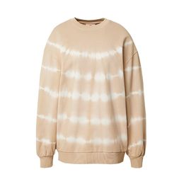 A LOT LESS Sweatshirt 'Enola' Damen Gr&ouml;&szlig;e XL beige / wei&szlig;