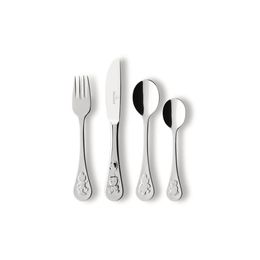 Villeroy & Boch Villeroy & Boch 4er Set Kinderbesteck Teddy in silber | Gr.: onesize
