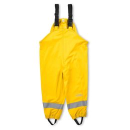 Sterntaler Regenträgerhose ungefüttert uni in gelb | Gr.: 116