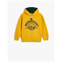 KOTON Sweatshirt in Senf | Gr.: 7-8 Jahre