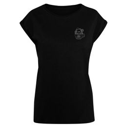F4NT4STIC T-Shirt Weihnachtstasse in schwarz | Gr.: M