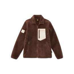 BVB Teddy Fleecejacke Frauen in Braun | Gr.: L
