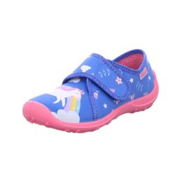 Fischer Markenschuh Hausschuh in blau | Gr.: 29