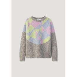 hessnatur Pullover Relaxed in naturgrau | Gr.: M