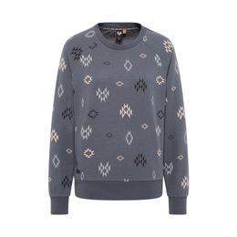 Ragwear Sweatshirt Damen Größe XL creme / rauchblau / dunkelgrau / schwarz