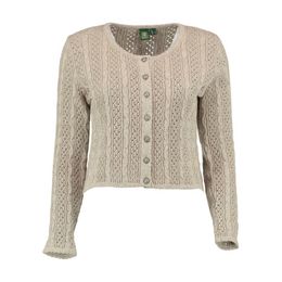 OS-Trachten Strickjacke Gnoyor in natur | Gr.: 42