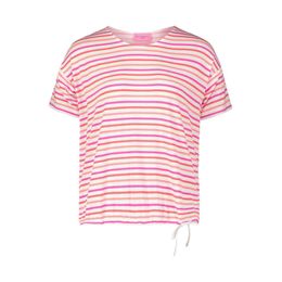 Betty Barclay Ringelshirt mit Tunnelzug in Red/White | Gr.: 40