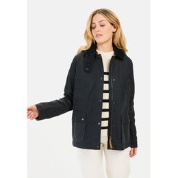 Camel Active Fieldjacket mit Cordkragen in Marineblau | Gr.: 40