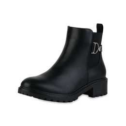 VAN HILL Klassische Stiefeletten Estelle in Schwarz | Gr.: 37