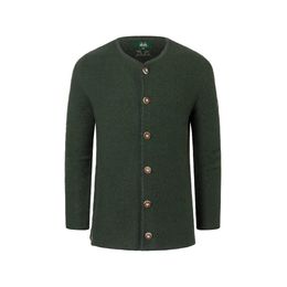 Wiesnkönig Wiesnkönig Strickjacke Roland K20 in Tannengrün | Gr.: L