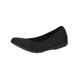Caprice Ballerina in BLACK KNIT | Gr.: 36