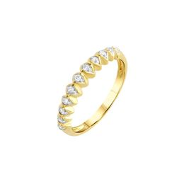 Diamonds by Ellen K. 375/- Gold in gelb | Gr.: 66