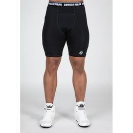 Gorilla Wear KurzLeggings - Philadelphia - Schwarz | Gr.: 4XL