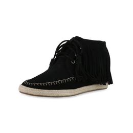 VAN HILL Mokassins Ella in Schwarz | Gr.: 36