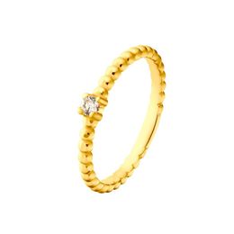 Steel_Art Fingerring Elio goldfarben in goldfarben | Gr.: 50