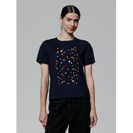 wat? Apparel T-Shirt This is Art in Dunkelblau | Gr.: 40