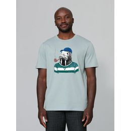 wat? Apparel T-Shirt Walross in Aloe | Gr.: 54
