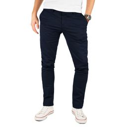 Yazubi Chino Hose Kyle in Dunkelblau | Gr.: W31/L30