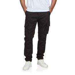 DENIMFY Cargo DFLuke tapered in Schwarz | Gr.: W31