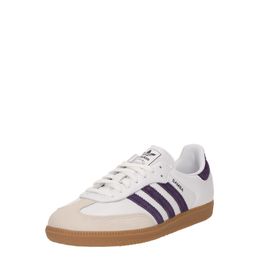 adidas originals Sneaker 'SAMBA' Damen Größe 38.5/39 creme / dunkellila / weiß