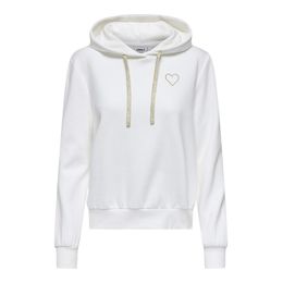 Only Kapuzenpullover in Cloud Dancer | Gr.: XS