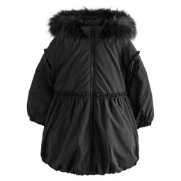 next Mantel M&auml;dchen Gr&ouml;&szlig;e 122 schwarz