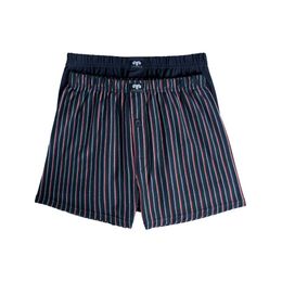 Ceceba Baumwolle, Single-Jersey Bio Boxershorts 2er-Pack in dunkelblau | Gr.: 7