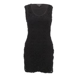 Dorothy Perkins Kleid Damen Größe 38 schwarz Winterkleid