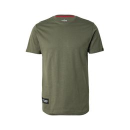 Alpha Industries T-Shirt Herren Größe L elfenbein / tanne