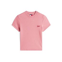 Tommy Jeans T-Shirt Damen Gr&ouml;&szlig;e S rosa / magenta