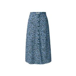 Tchibo - Rock mit Print - Damen - Gr. 34 - hellblau