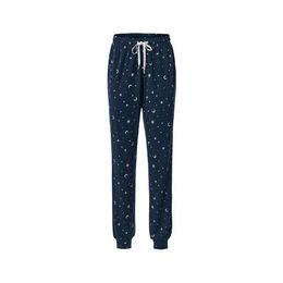 Tchibo - Pyjamahose - Damen - Gr. M - dunkelblau