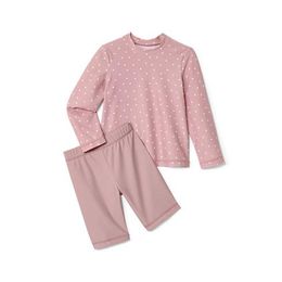 Tchibo - Kinder-Kombi mit UV-Schutzfaktor 80 - Herren - Gr. 110/116 - creme/print